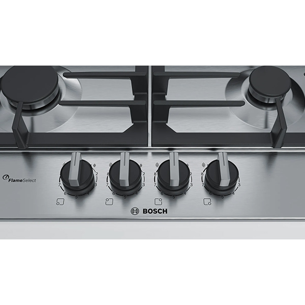 Bosch Series 6 Gas Hob - Stainless Steel (60cm) PCP6A5B90Z - AC Direct ...