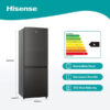 Hisense Combi Fridge-Freezer (223L) H310BIT - AC Direct Online Store ...
