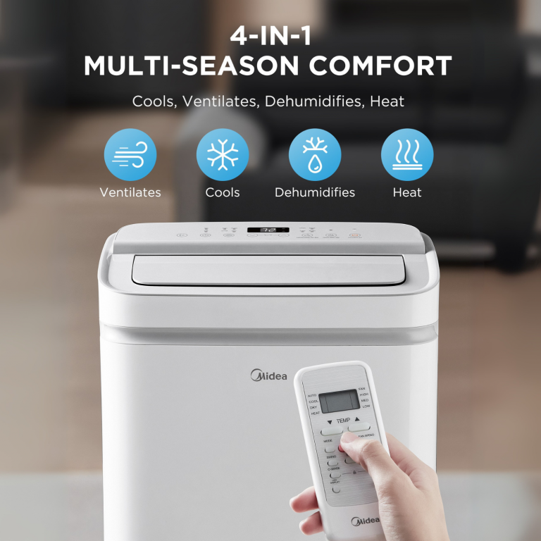 Midea Portable Air Conditioner 12000Btu (WiFi Enabled) - AC Direct ...