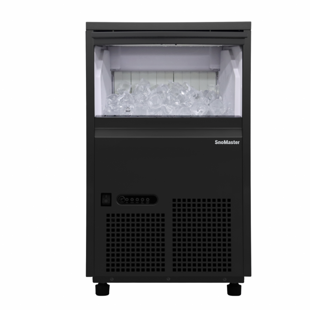 SnoMaster 26Kg Plumbed-In Ice Maker – SMIC-26S(Black)